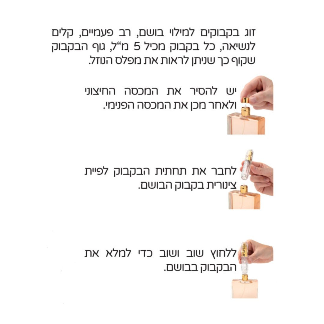 Izabel Refillable Perfume Bottle – בקבוק למילוי בושם | GLAM42