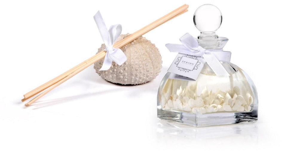 Spring Reed Diffuser W.Flower +W.Seashells 150 Ml Piramid ספרינג מפיץ ...